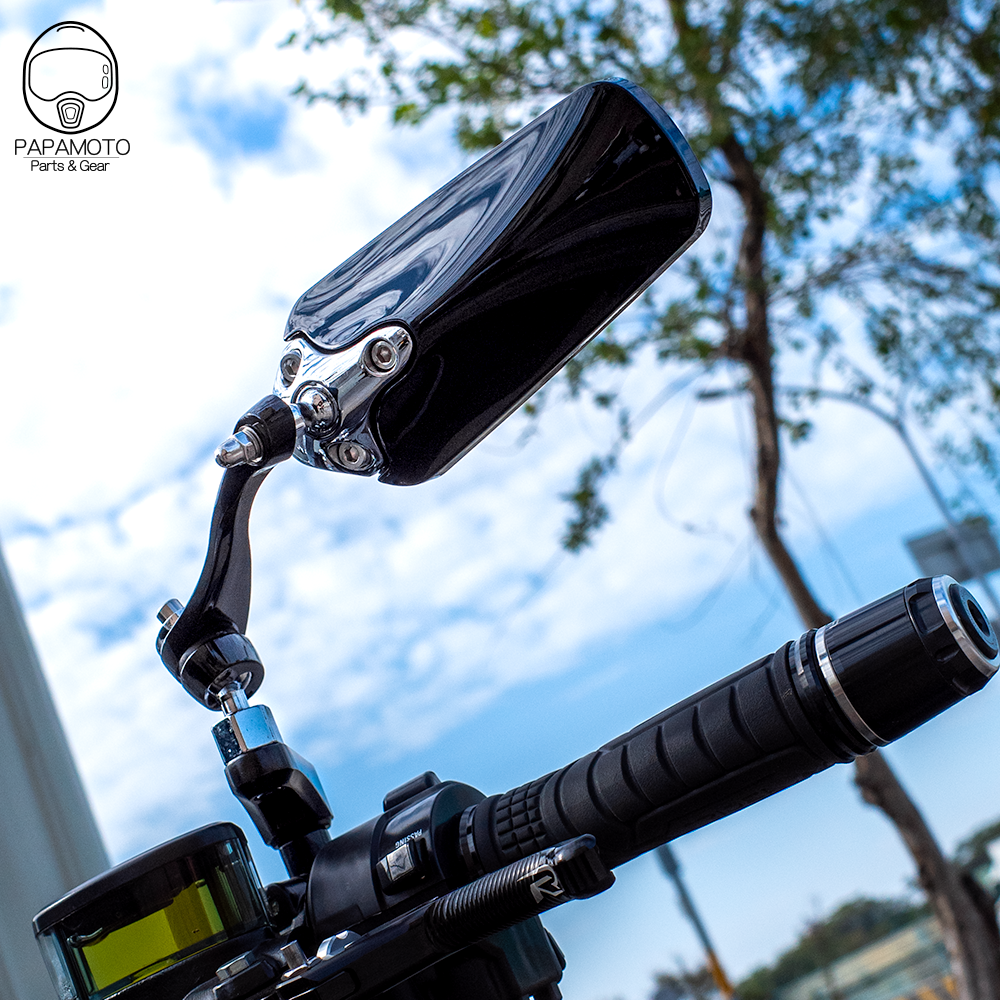 TANAX NAPOLEON AMS-104-10 後照鏡 (藍鏡) – 趴趴騎士生活館=網路商店