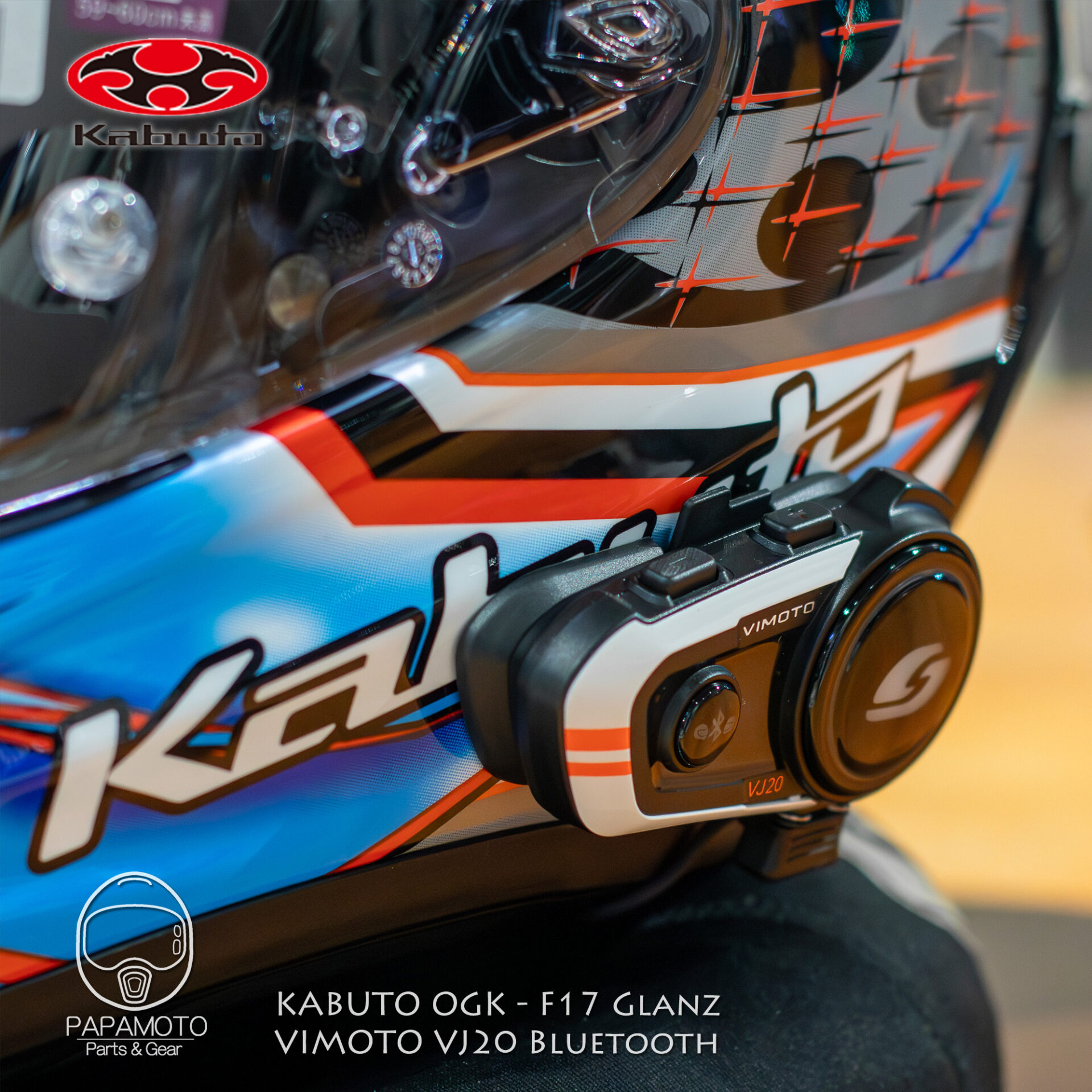 VIMOTO 維邁通 VJ20 安全帽藍牙耳機 (JBL喇叭) – 趴趴騎士生活館=網路商店