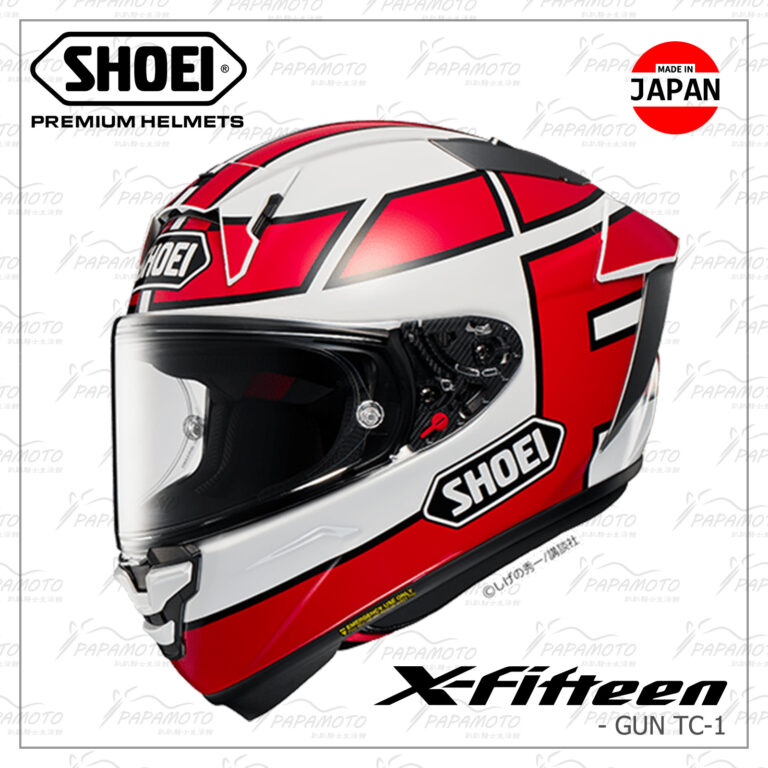 SHOEI X15 GUN TC-1 バリバリ伝説聯名 – 趴趴騎士生活館=網路商店